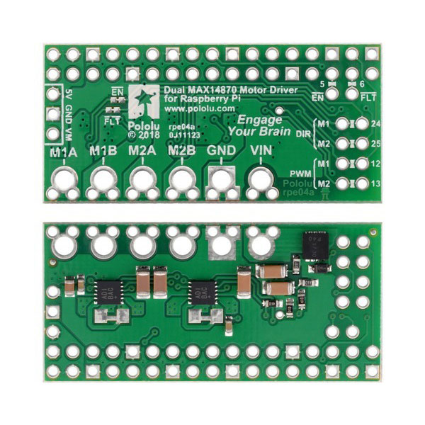 Dual MAX14870 Motor Driver for Raspberry Pi (Partial Kit) #3758 / 디바이스마트