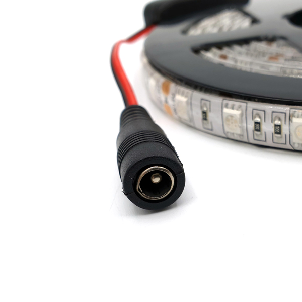 식물성장 12V 방수 LED 스트립 R3:B1 5m DC잭 스위치형 [NTY-LD007] / 디바이스마트