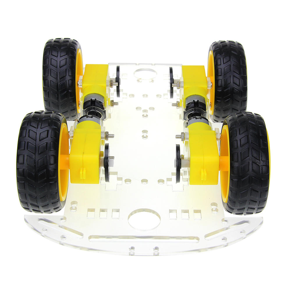 DIY 4WD 2 medium-sized Smart Robot Car Chassis Kits with Speed Encoder ...