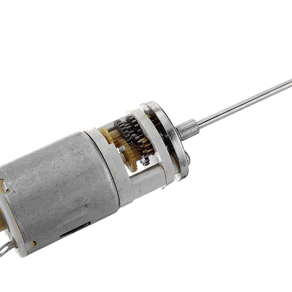 4 Feichao 6 volt high-speed 9000RPM long shaft DC gear motor DIY RC ...