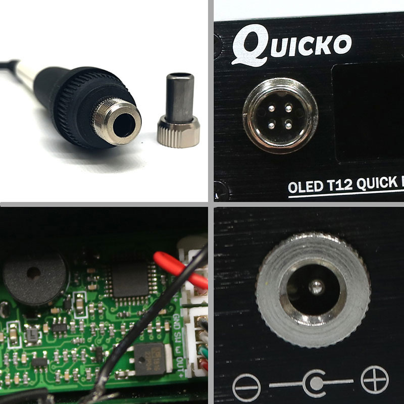 Quicko T12-943 Mini OLED STM32 1.3-inch electronic soldering station ...