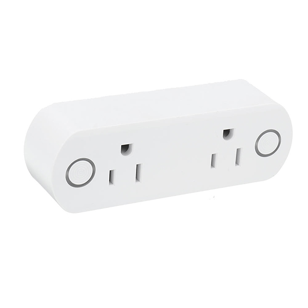 MoesHouse 16A Mini WiFi smart socket outlet, wall switch US standard ...