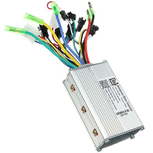 24/36/48V 350W Motor Brushless Speed Controller LCD Meter Electric ...