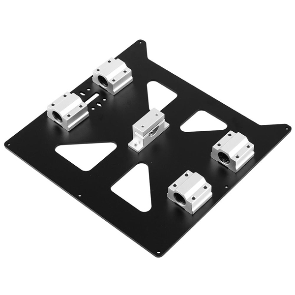 Y Carriage V2 Hot Bed Support Plate with Aluminum SC8UU P8 Slider for ...