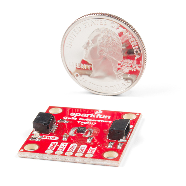 SparkFun High Precision Temperature Sensor - TMP117 (Qwiic) [SEN-15805 ...