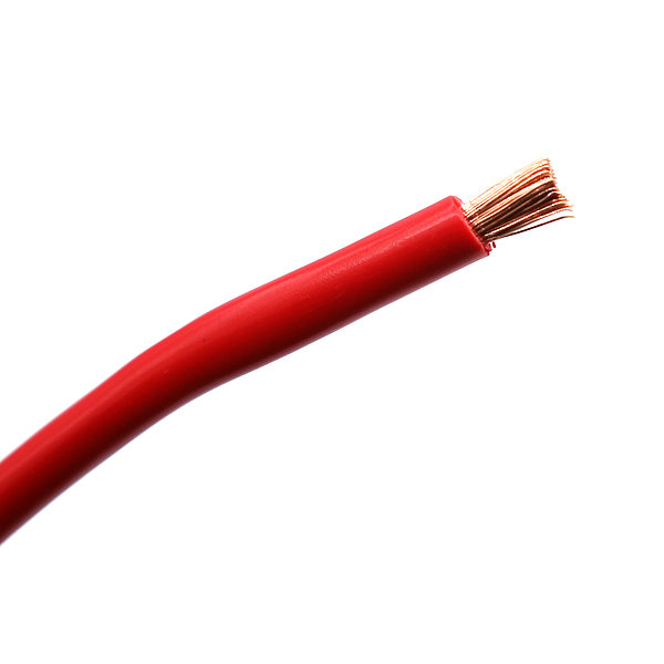 KIV (KS IEC 02) 절연전선 10SQ 빨간색 1M / 디바이스마트