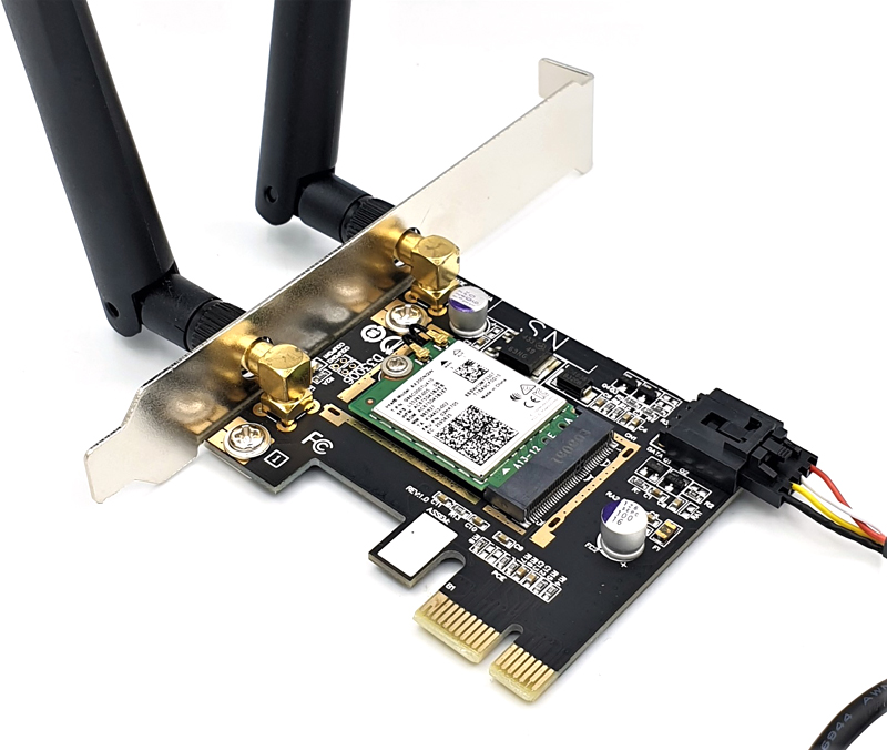 무선 랜카드 INTEL 8265AC 데스크탑 전용 [SZH-IWA020] / 디바이스마트