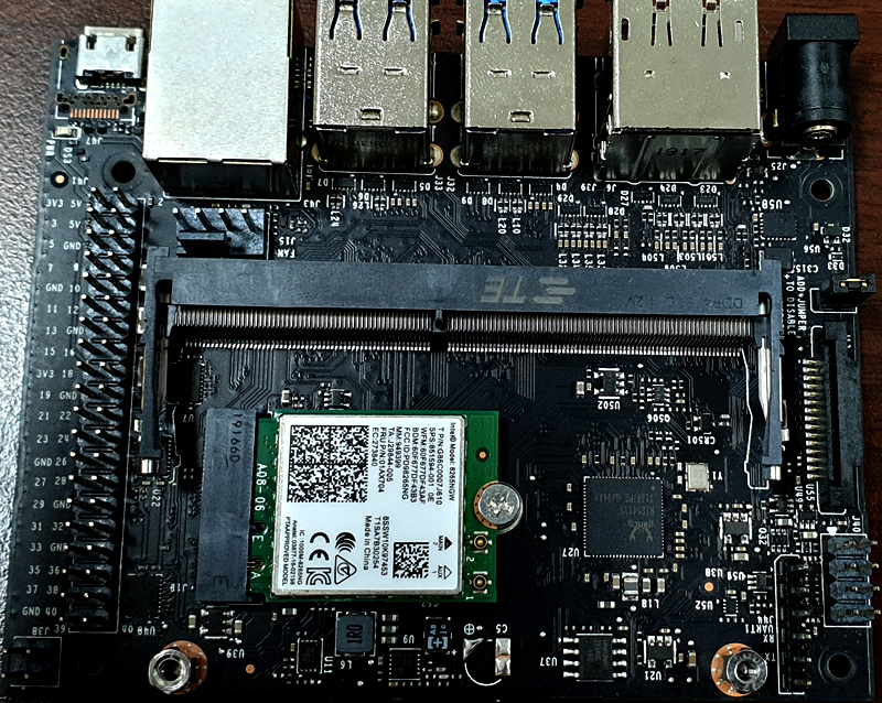 무선 랜 카드 intel 8265AC 867Mbps (젯슨나노 호환) [SZH-IWA005] / 디바이스마트