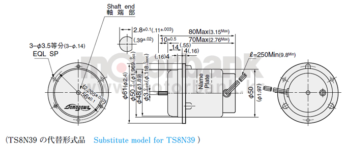 싱크로모터 AC모터 타마가와 (TS4E12) / 디바이스마트