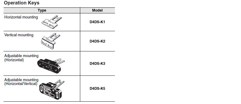 조작 키 D4DS-K1 / 디바이스마트