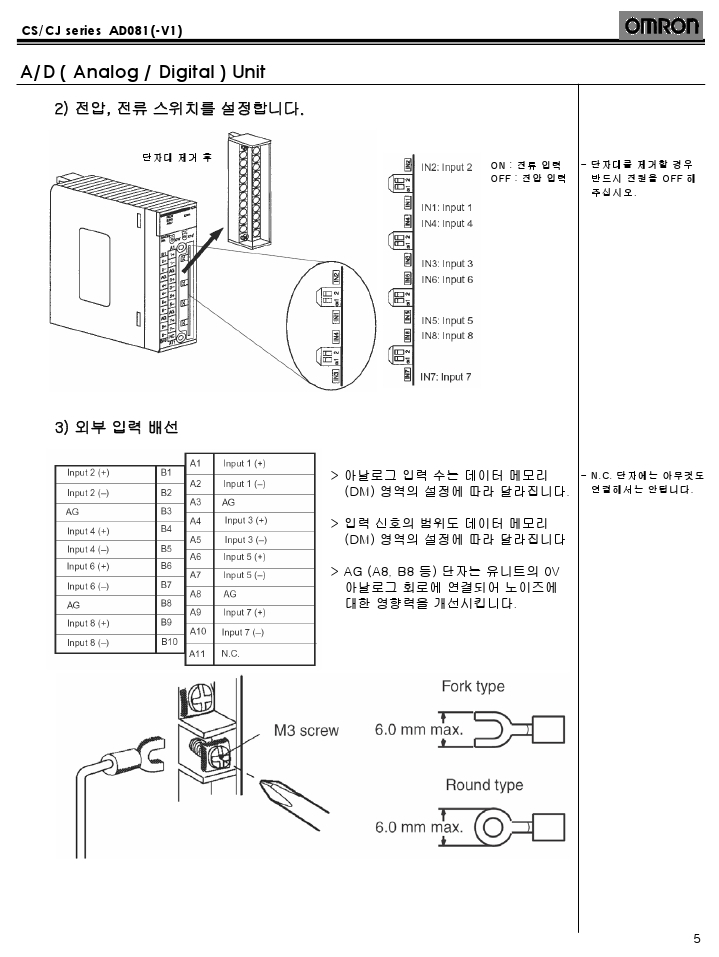 CJ1W-AD041-V1 / 디바이스마트