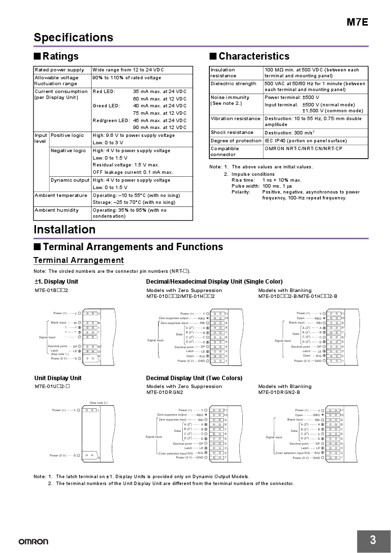 디지털 디스플레이 M7E-012M / 디바이스마트