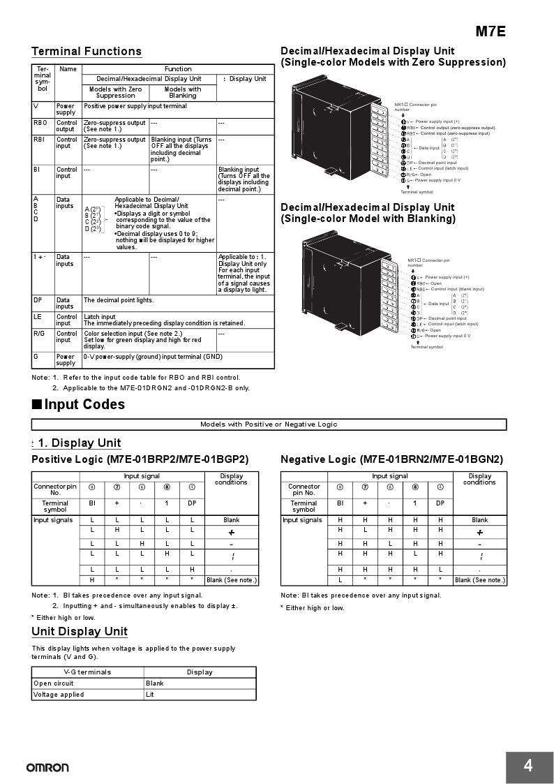 디지털 디스플레이 M7E-012M / 디바이스마트