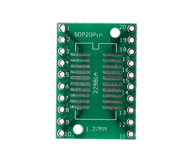 SOP20, SSOP20 양면 변환보드 / 디바이스마트