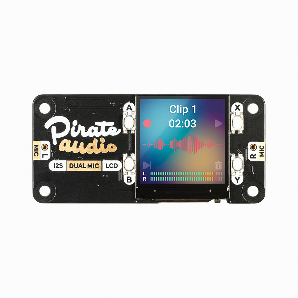 Pirate Audio: Dual Mic for Raspberry Pi [PIM524] / 디바이스마트