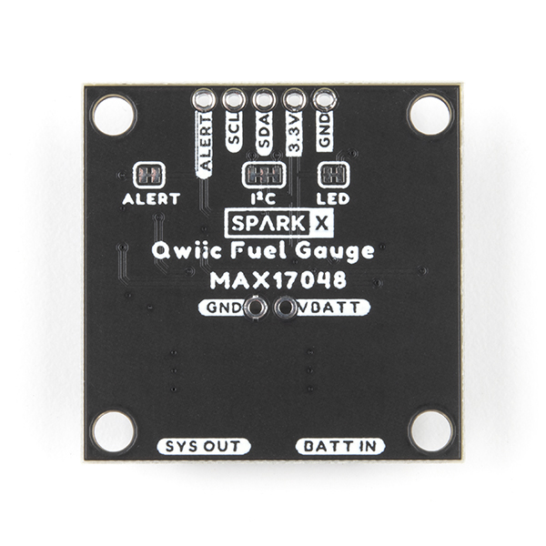 Qwiic Fuel Gauge - MAX17048 [SPX-17715] / 디바이스마트