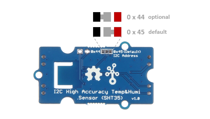 Grove - I2C High Accuracy Temp&Humi Sensor (SHT35) [101020592] / 디바이스마트