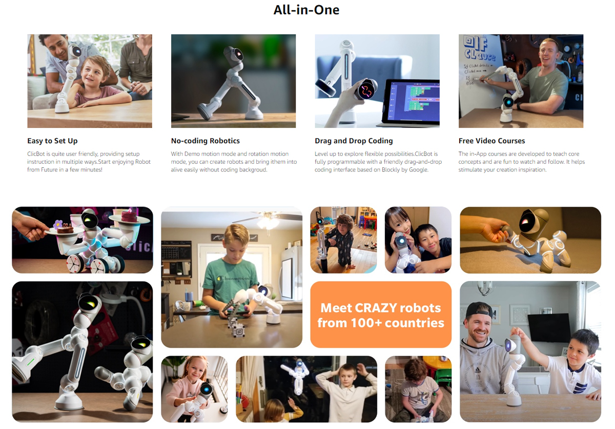 ClicBot Coding Robot Kits STEM Educational Toys(Starter Kit) / 디바이스마트