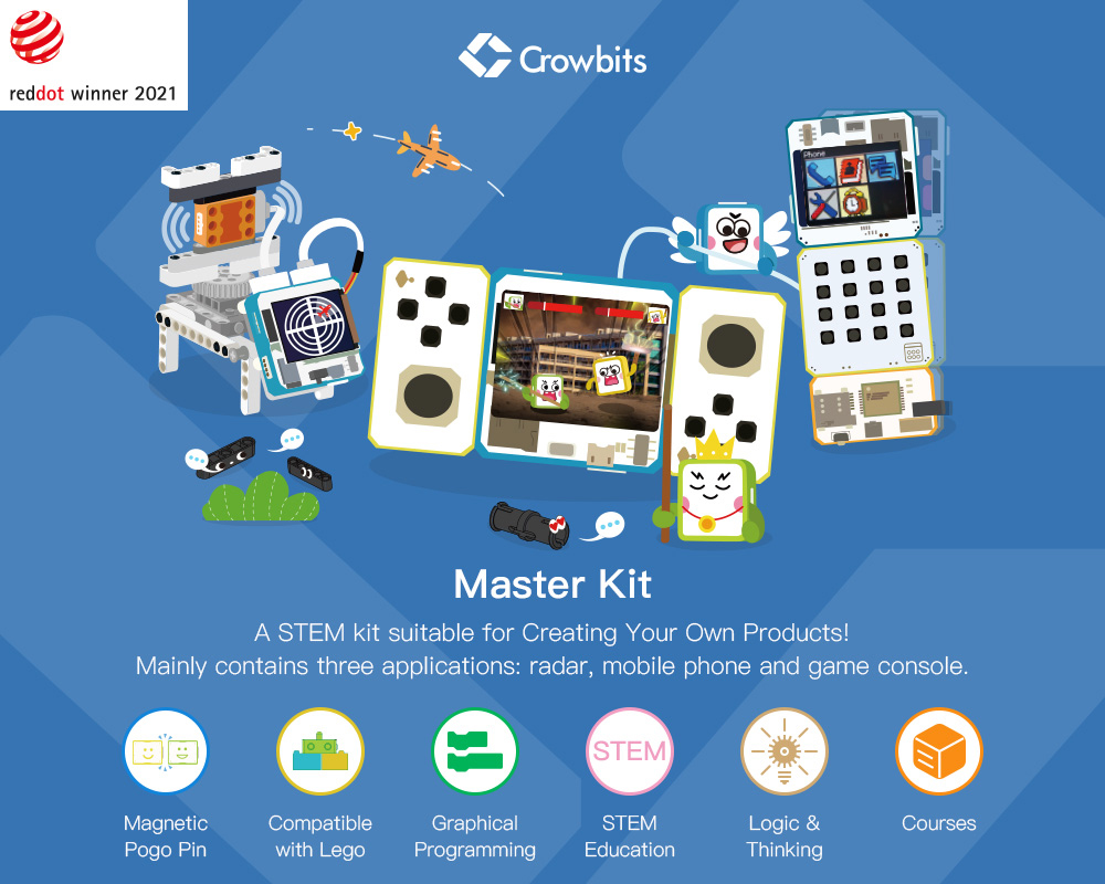 Crowbits-Master Kit [CRB0000PK] / 디바이스마트