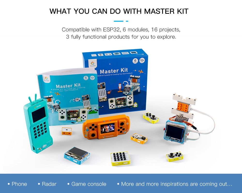 Crowbits-Master Kit [CRB0000PK] / 디바이스마트