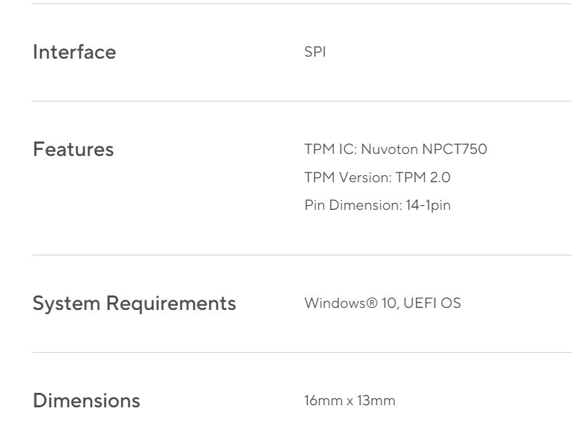 ASUS TPM 2.0 MODULE / 디바이스마트