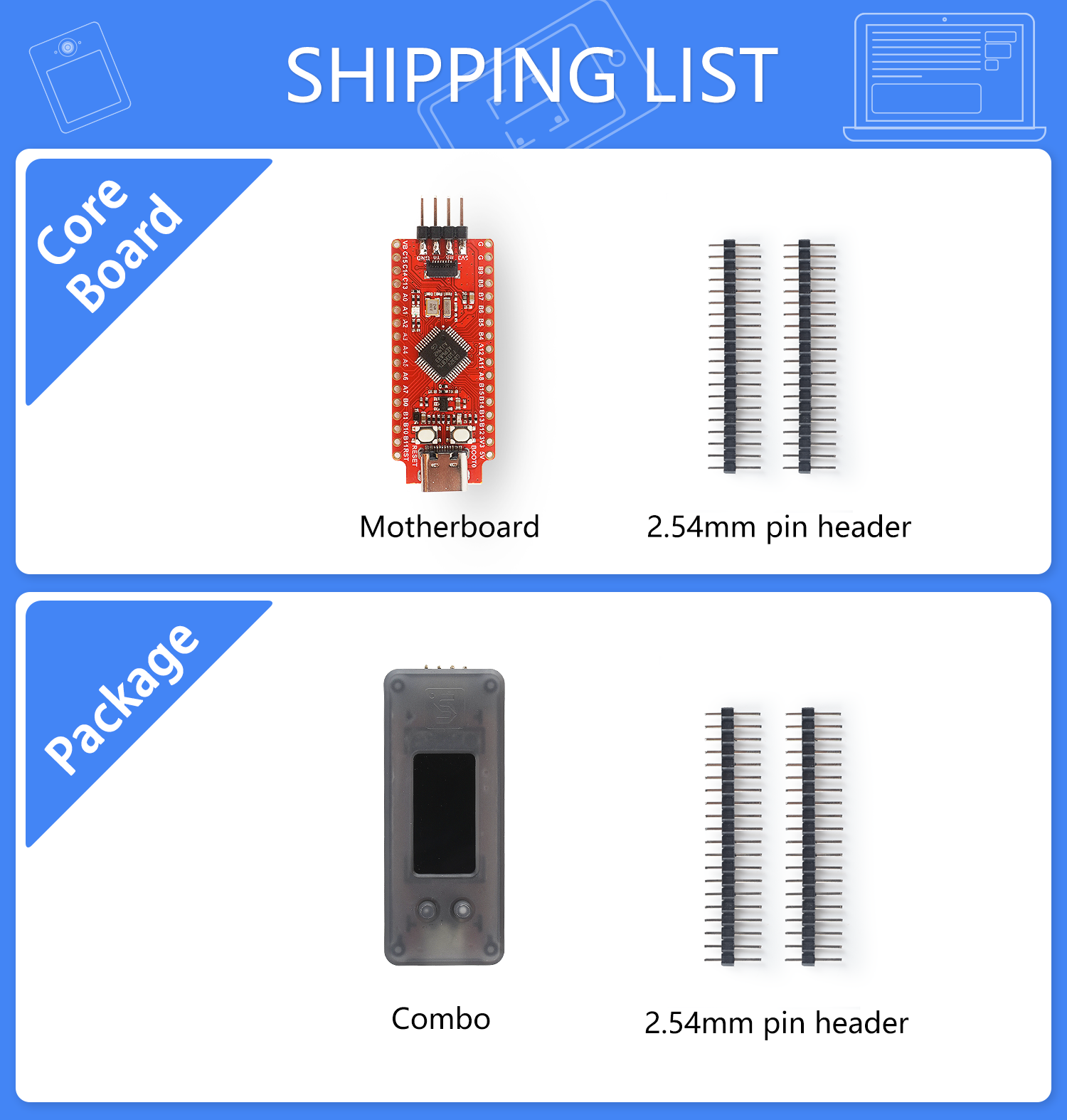 GD32VF103CBT6 RISC-V 개발보드 [Longan Nano] / 디바이스마트