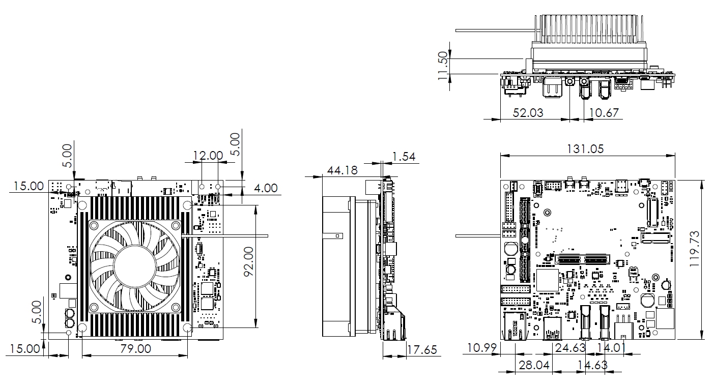 AX720 AGX Xavier Carrier board (AGX 모듈 포함) / 디바이스마트