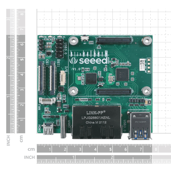Dual Gigabit Ethernet NICs Carrier Board for Raspberry Pi Compute ...