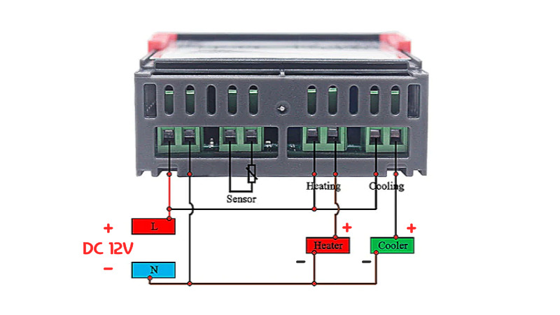 STC-1000 디지털 온도 조절기(DC 12V) [SZH-STC12] / 디바이스마트