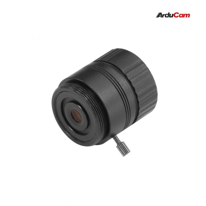 Arducam CS-Mount Lens for Raspberry Pi HQ Camera, 8mm Focal Length with Manual Focus [LN038 ...
