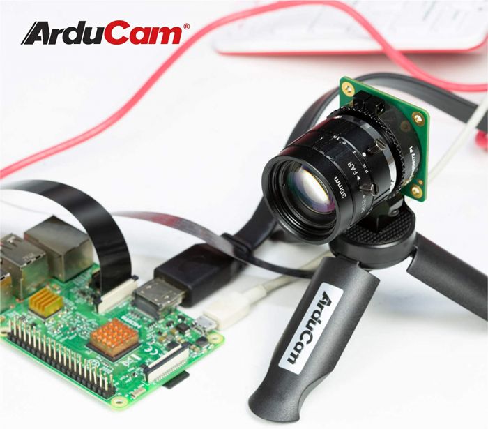 Arducam C-Mount Lens for Raspberry Pi High Quality Camera, 35mm Focal ...