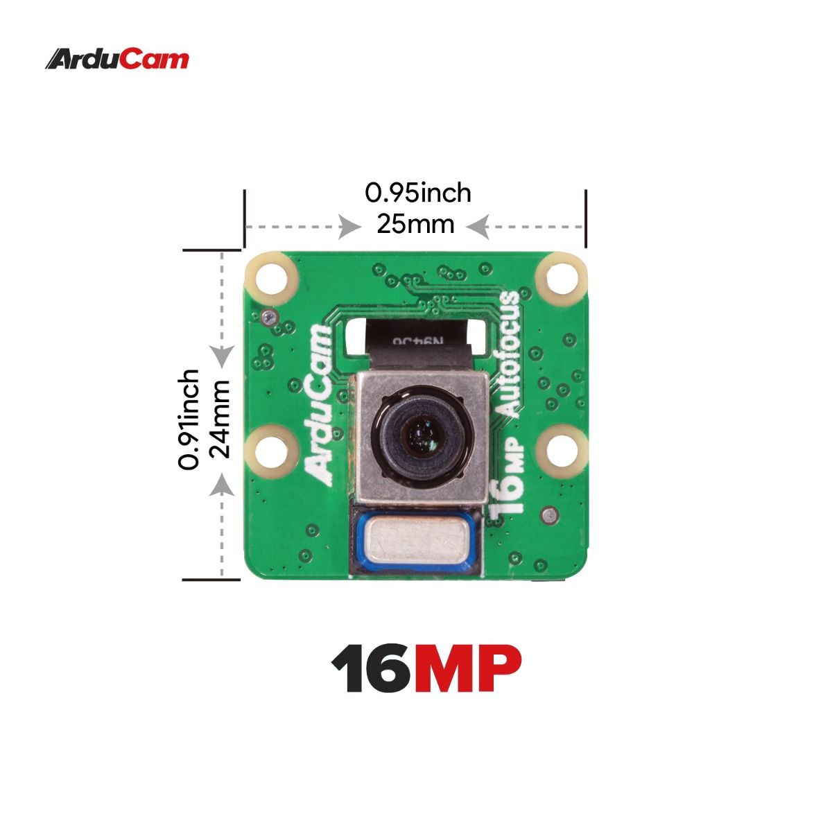 Arducam 16MP Autofocus Quad-Camera Kit for Raspberry Pi [B0388] / 디바이스마트