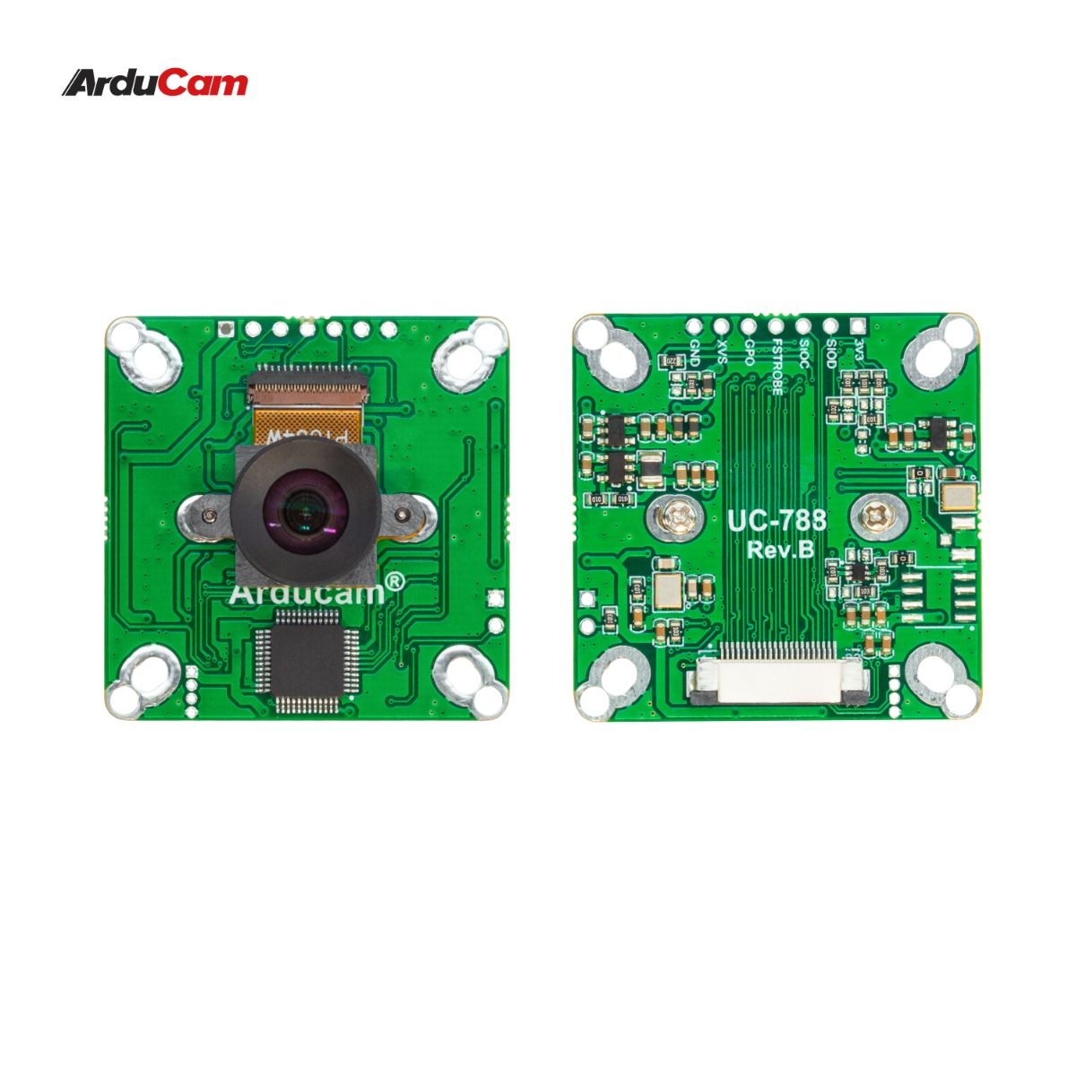 Arducam 2MP OV2311 Global Shutter M12 Mount NoIR Mono Camera Modules for Jetson Nano [B0221 ...