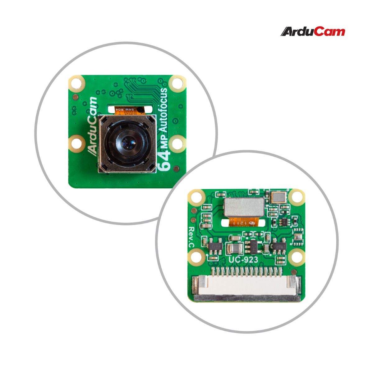 Arducam 64MP Autofocus Camera Module for Raspberry Pi [B0399] / 디바이스마트