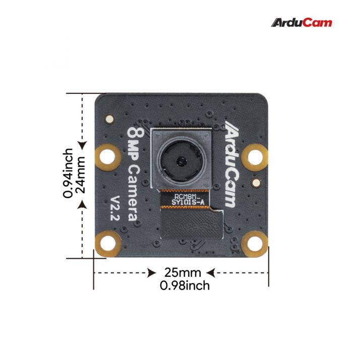 Arducam 8MP IMX219 NOIR V2 Night Vision Camera Module for Raspberry Pi ...
