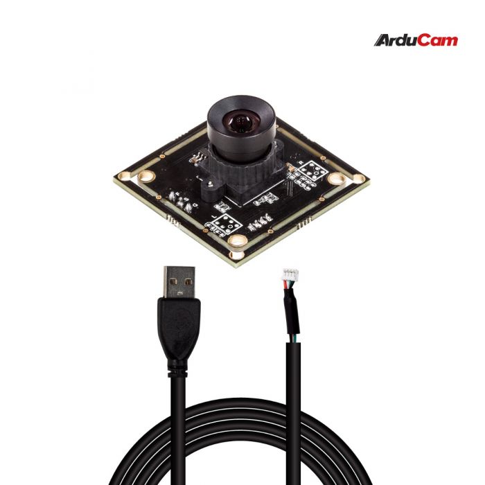 Arducam 120fps Global Shutter Color USB Camera Board(M12 Lens,1MP OV9782 UVC Webcam Module ...