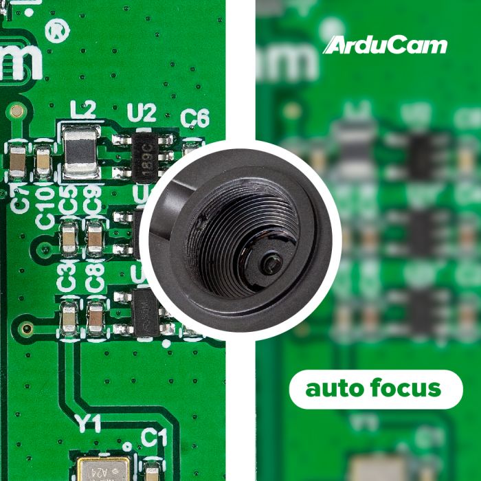Arducam 16MP Autofocus USB Camera with Mini Metal Case [B029001] / 디바이스마트