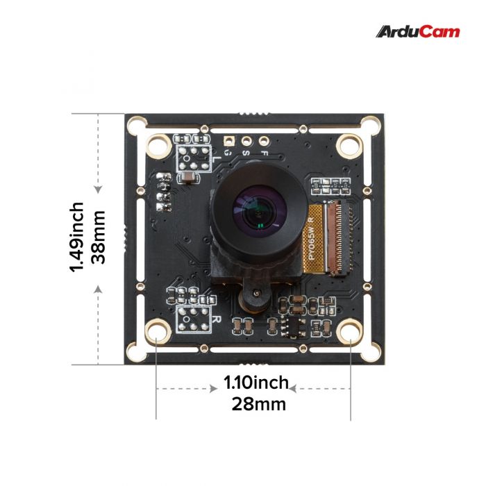 Arducam 120fps Global Shutter USB Camera Board [B0332] / 디바이스마트