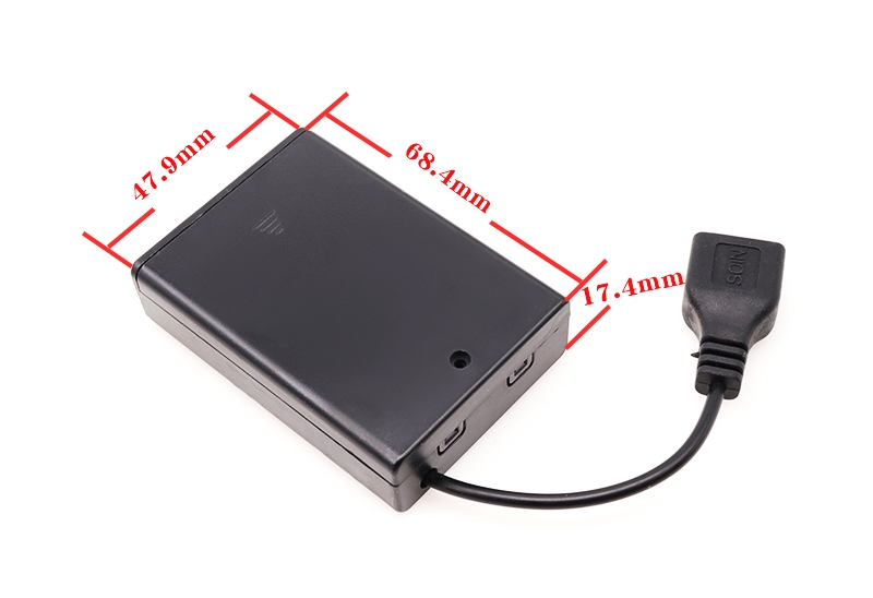 AAx3 USB 배터리 건전지홀더 스위치형 [SZH-UHD001] / 디바이스마트