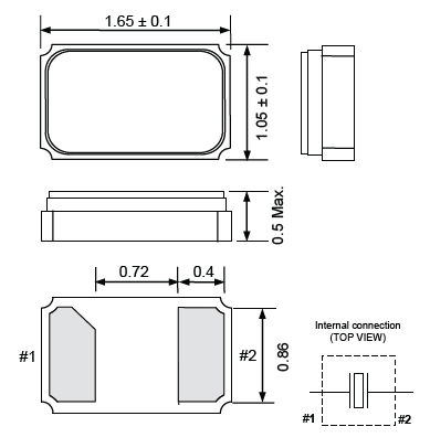 FC1610AN 32.768000 kHz 12.5 +20.0-20.0 / 디바이스마트