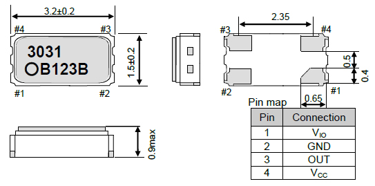SG-3031CM 32.768000 kHz B / 디바이스마트