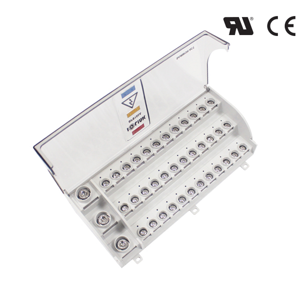 전원분배블럭 BPS100A-M6/12*M5 / 커넥터/PCB > 터미널블럭 > 단자대 타입 > 전원 분배 단자대 / 디바이스마트