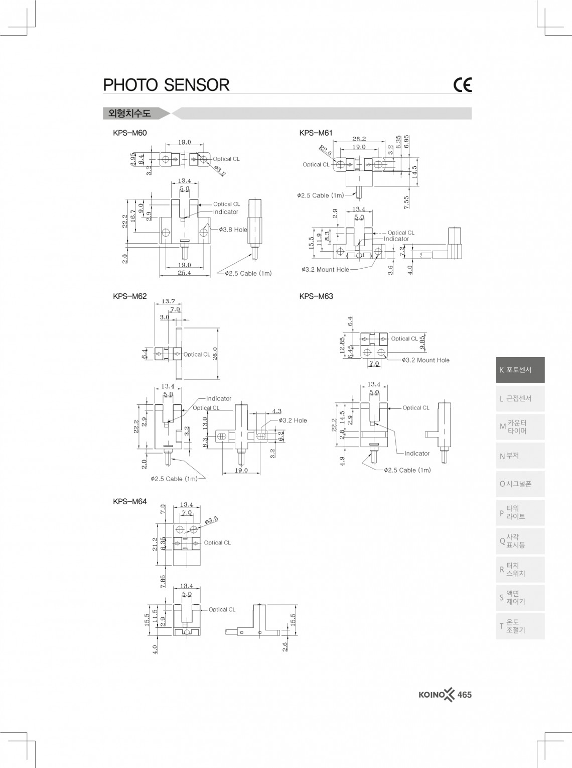 포토센서 KPS-M21 / 디바이스마트