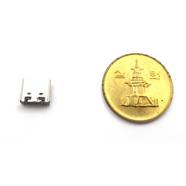 C타입 USB 3.1 커넥터 16핀 PCB SMT female [SZH-CON012] / 디바이스마트