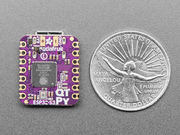 Adafruit QT Py S3 with 2MB PSRAM WiFi Dev Board with STEMMA QT [ada ...