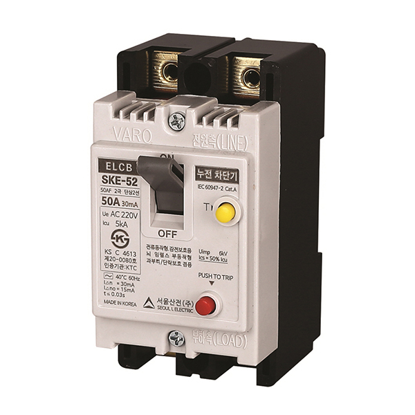 산업용 누전차단기 SKE-52 50A / 디바이스마트