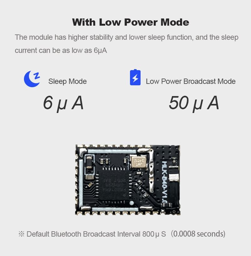 BLE5.1 블루투스 시리얼 통신 모듈 SMD 타입 [HLK-B40] / 디바이스마트