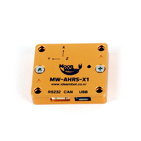 MW-AHRS X1( 3축 가속도, 3축 자이로, 3축 지자기가 내장된 AHRS 모듈) / ROS지원 / 디바이스마트