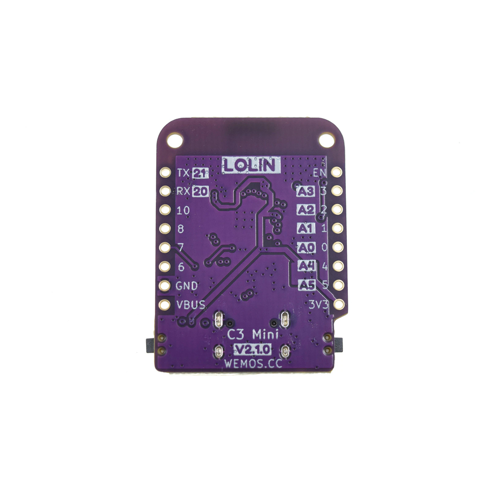 [정품] LOLIN C3 Mini V2.1.0 ESP32-C3FH4 와이파이 블루투스 개발보드 / 디바이스마트