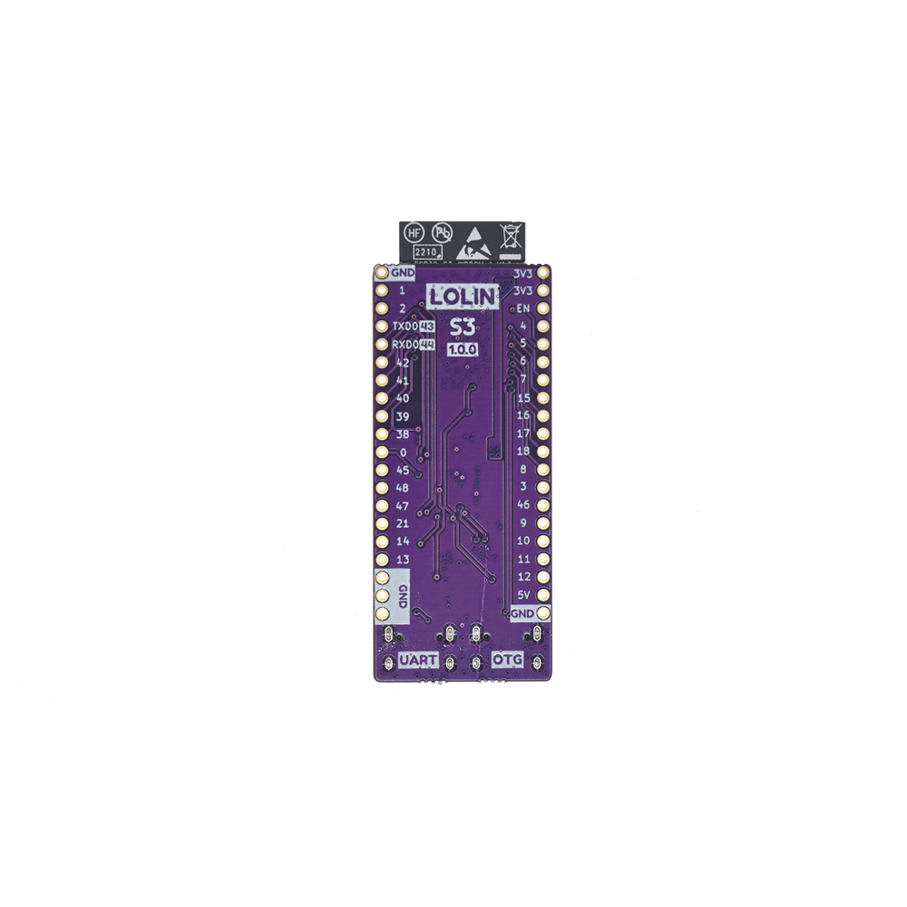 [정품] LOLIN S3 V1.0.0 ESP32-S3-WROOM-1 와이파이 블루투스 개발보드 / 디바이스마트